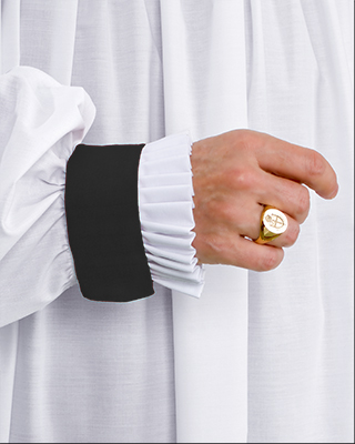 CM Almy | Wrist Bands for Traditional Bishop's Rochet