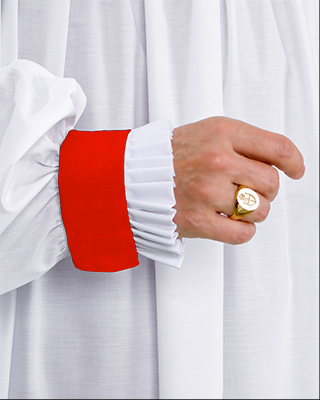 CM Almy | Wrist Bands for Traditional Bishop's Rochet