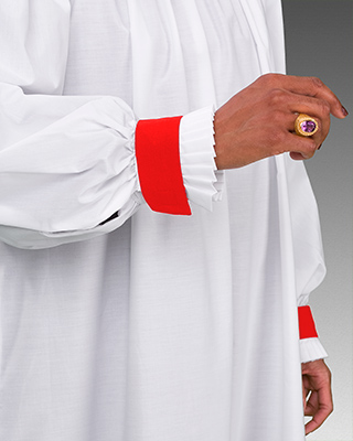 CM Almy | Wrist Bands for Traditional Bishop's Rochet