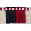 CM Almy | Multi-Color Rayon Fringe Swatch