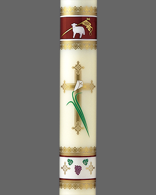 CM Almy | Easter Joy Liquid Paschal Candle
