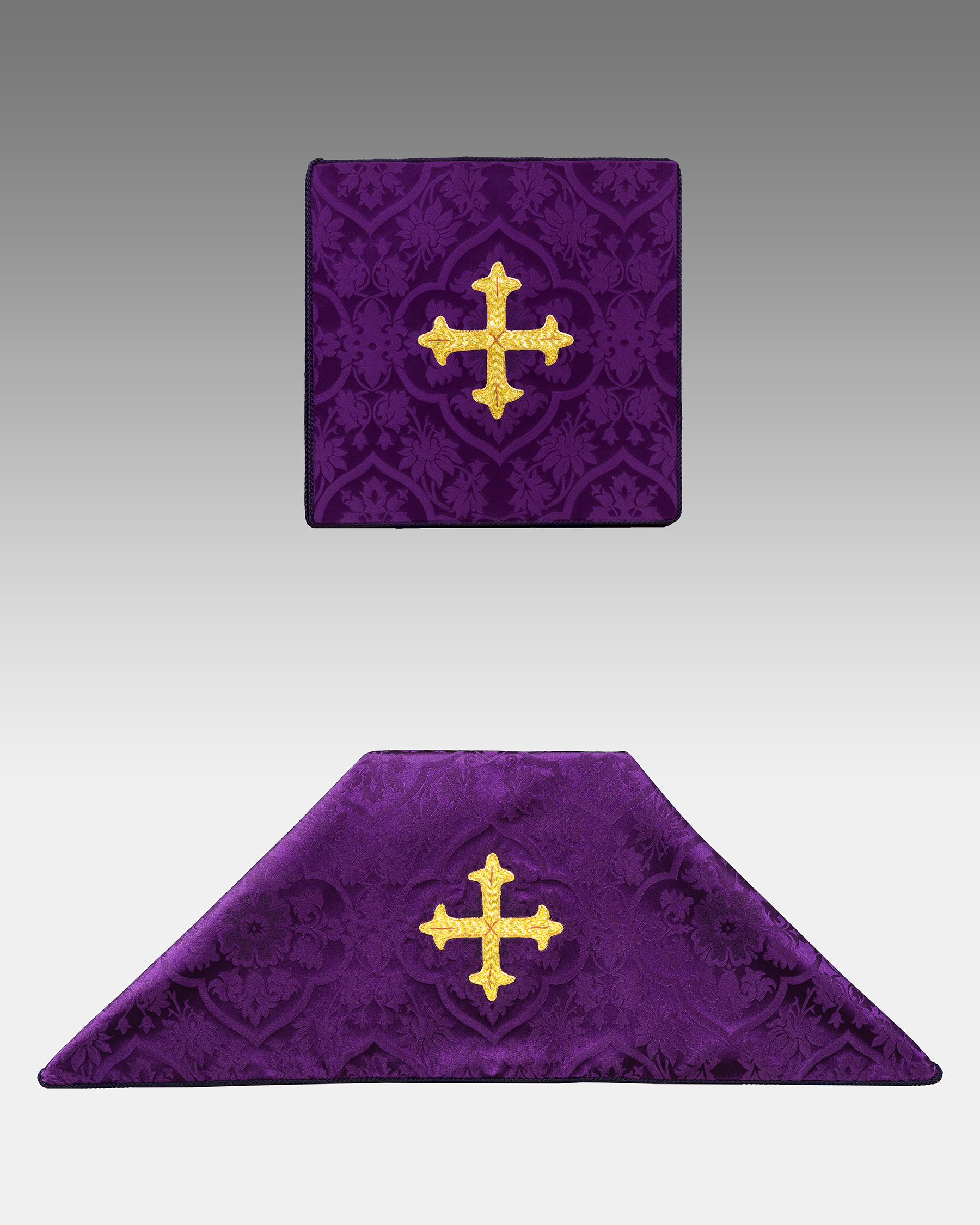 CM Almy | Milano Burse and Veil in Purple